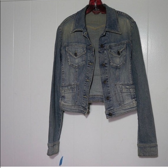 Guess | Jackets & Coats | Vintage Guess Jean Jacket 9s Denim Trucker ...